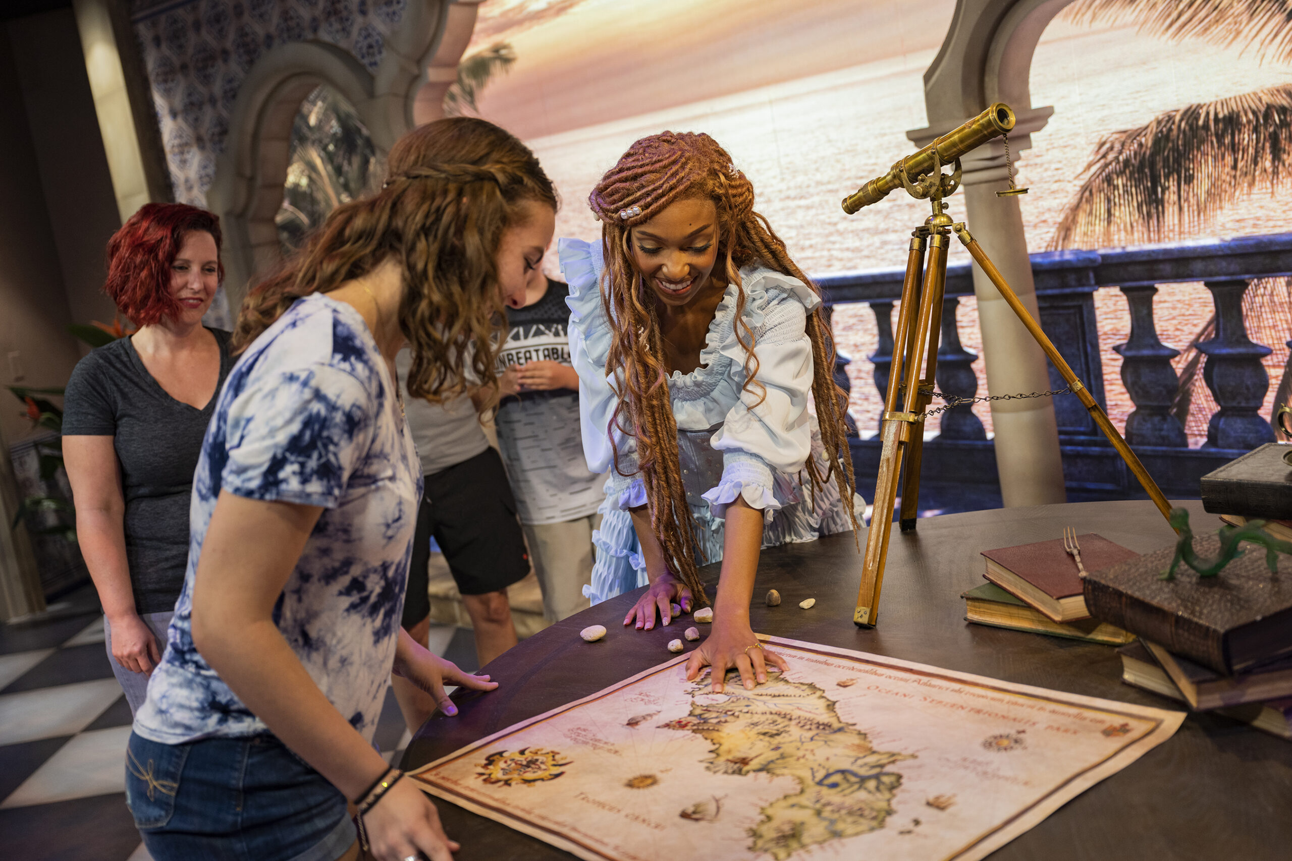 Ariel from the live-action “The Little Mermaid” film makes her debut at ...